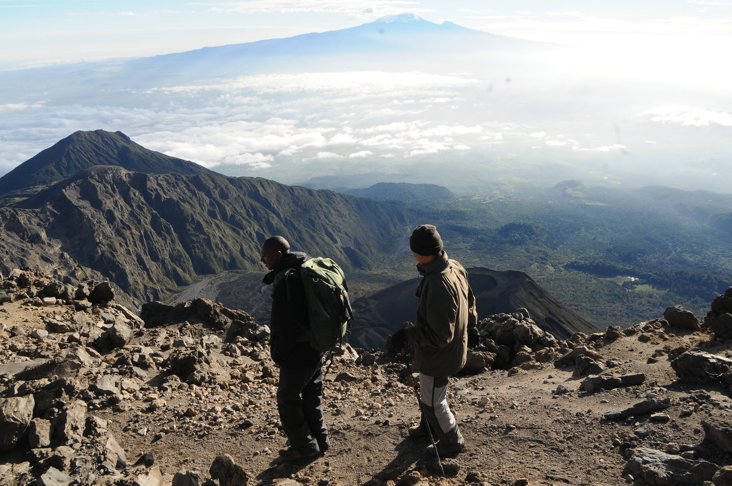 Mount Meru Trekking - LUCKY MOON ADVENTURE